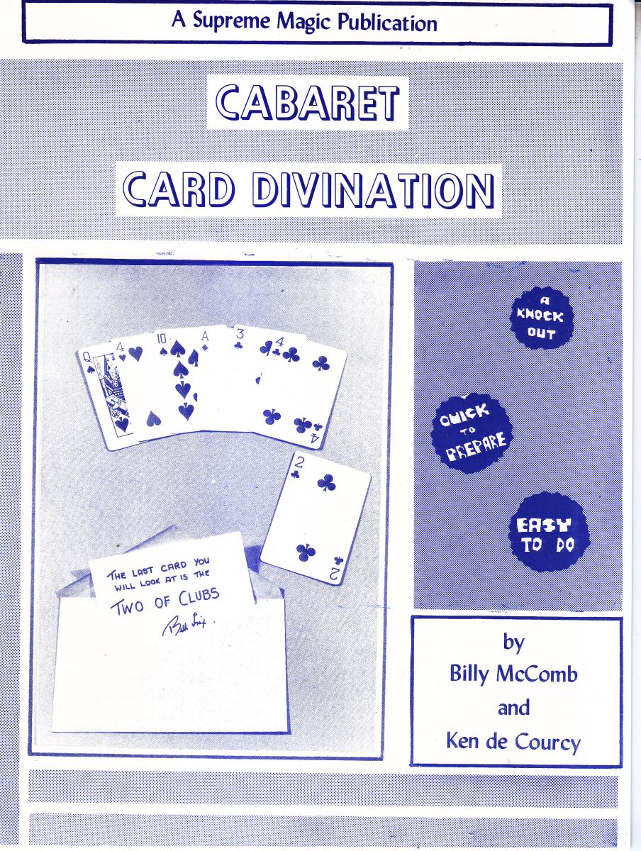Cabaret Card Divination, 12,00