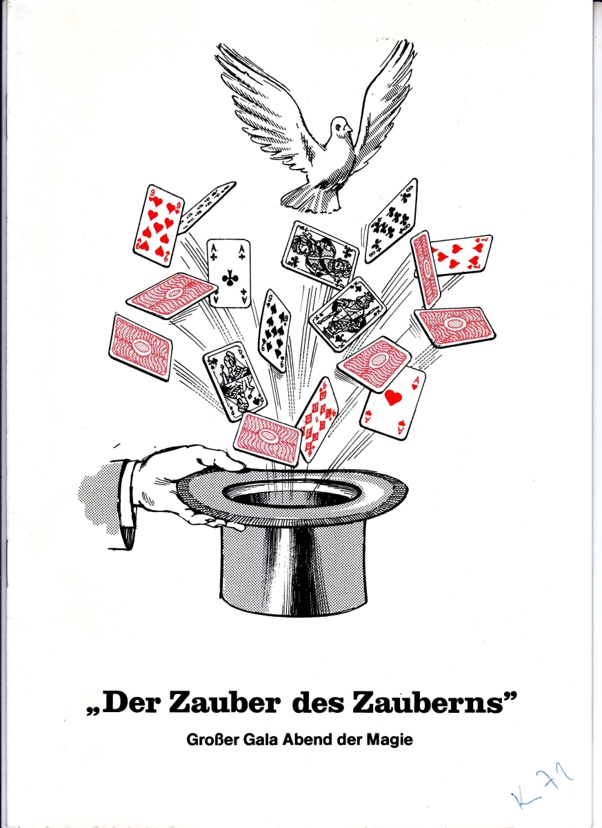 Programmheft Der Zauber des Zauberns, 5,00